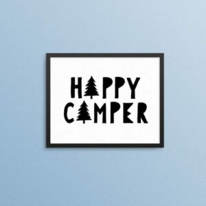 23 Happy Camper Decor Ideas & Gifts to Give for 2019
