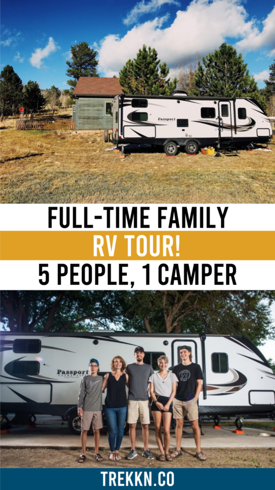 RV Tour with a Full Time Family of 5: Keystone Passport 2670BH