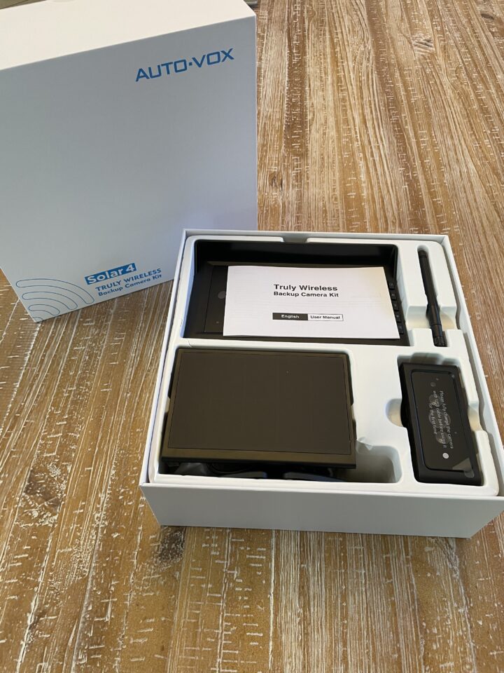 Wireless Backup Camera Kit Review: Auto Vox Solar 4 Truly Wireless