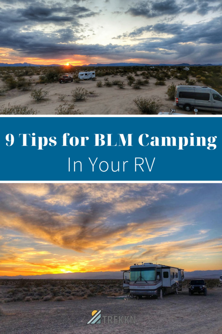 9 Top Tips You Need to Know for BLM Camping in Your RV