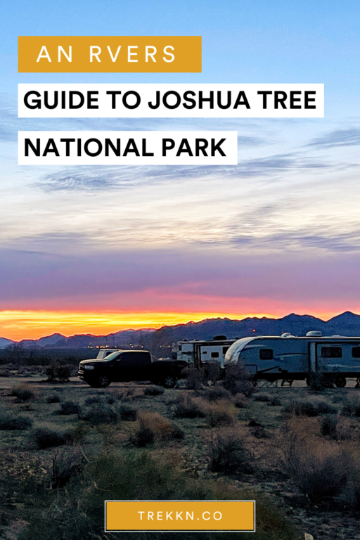 RVers Guide to Joshua Tree National Park | TREKKN